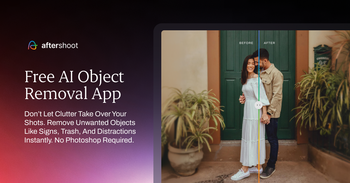 AI Object Removal – Remove Unwanted Objects from Photos | Aftershoot